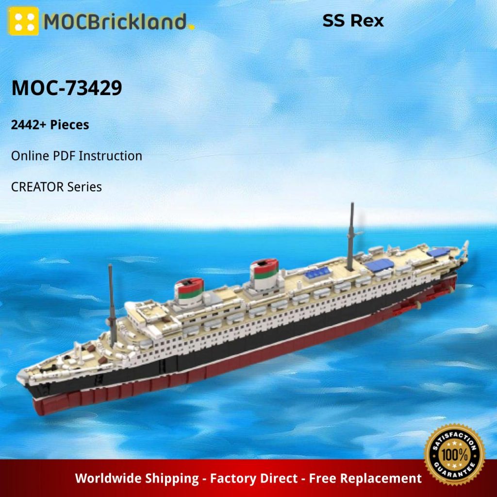 SS Rex CREATOR MOC-73429 by bru_bri_mocs with 2442 pieces Archives ...