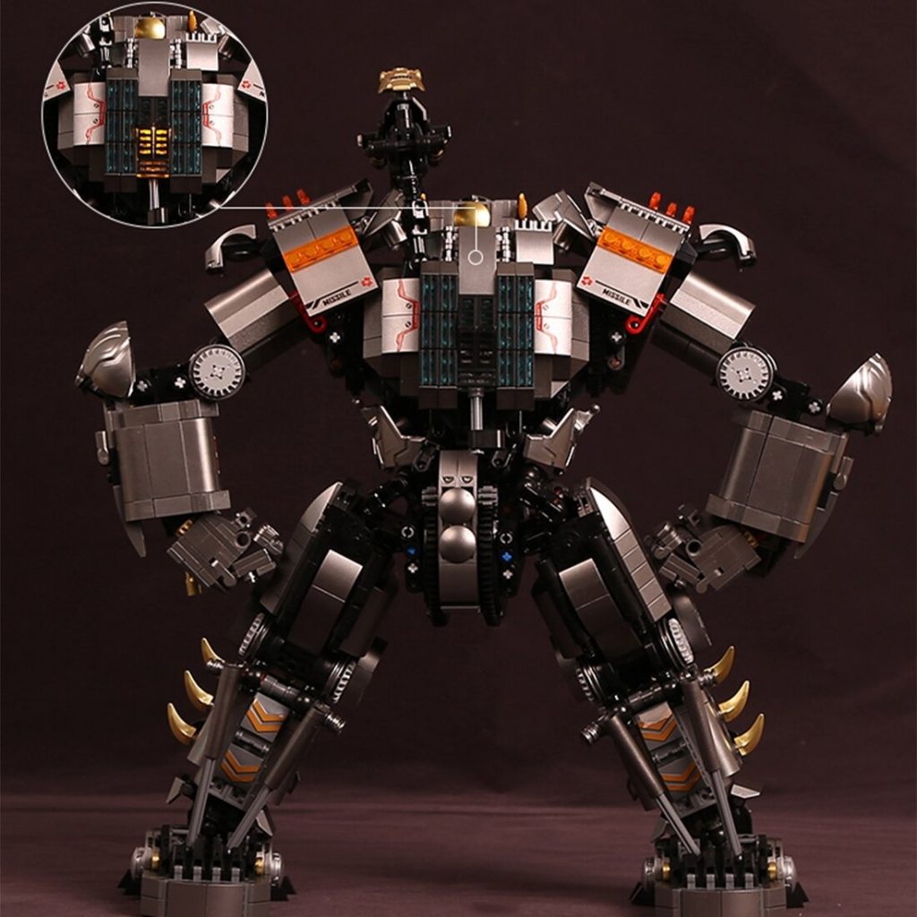 Heavy Bat Mecha Creator MOC-89745 with 2234 pieces - MOC Brick Land