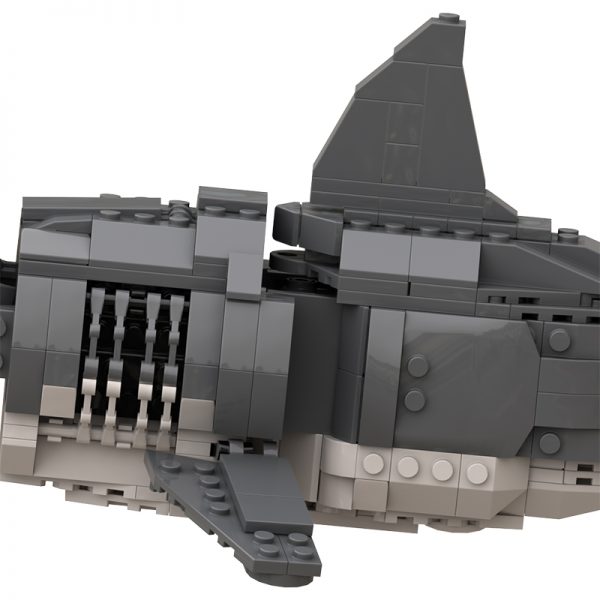 Great White Shark MOC-54823 Creator with 728 Pieces - MOC Brick Land