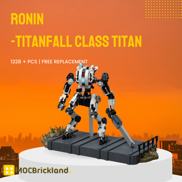 Ronin-Titanfall Class Titan MOC-89586 Creator with 1228 Pieces - MOC ...