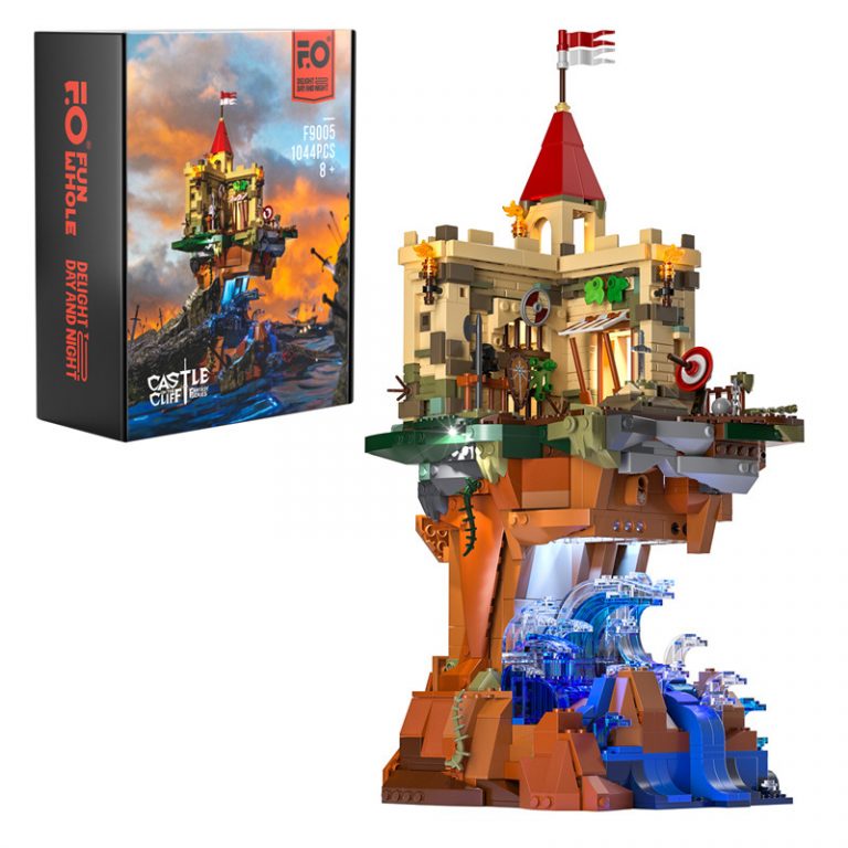Cliff Castle Medieval FUNWHOLE FH9005 Modular Building With 1044pcs ...
