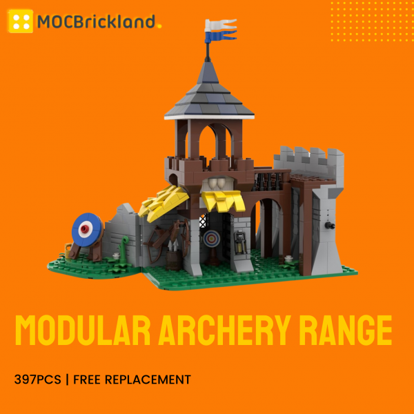 Modular Archery Range MOC-82064 Modular Building With 397pcs - MOC ...