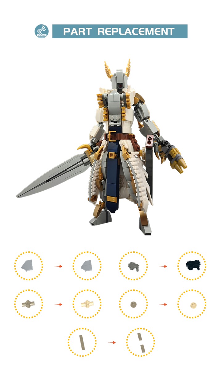 Diligence-Divine Mech Suit MOC-112360 Movie With 434 Pieces - MOC Brick ...