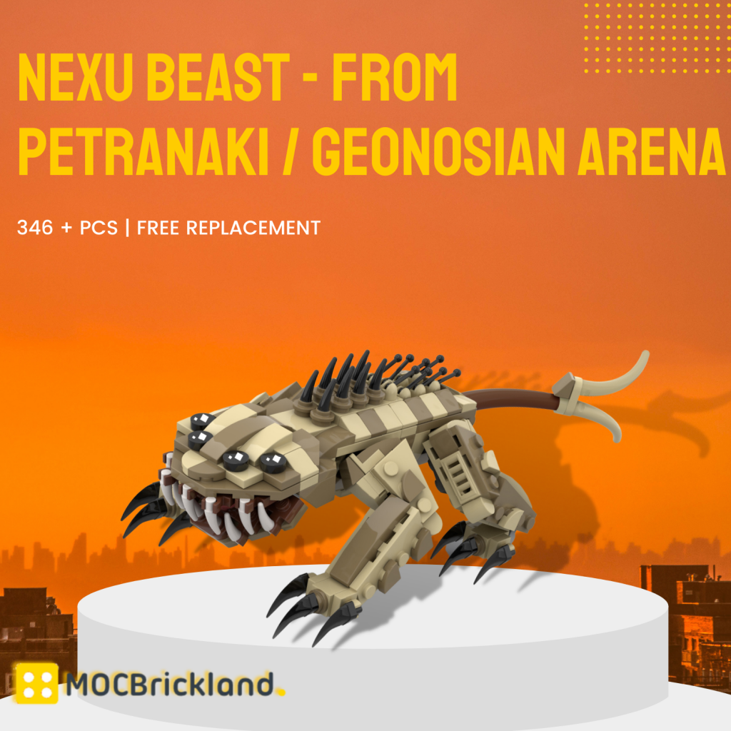 Nexu Beast - From Petranaki / Geonosian Arena MOC-114029 Creator With ...