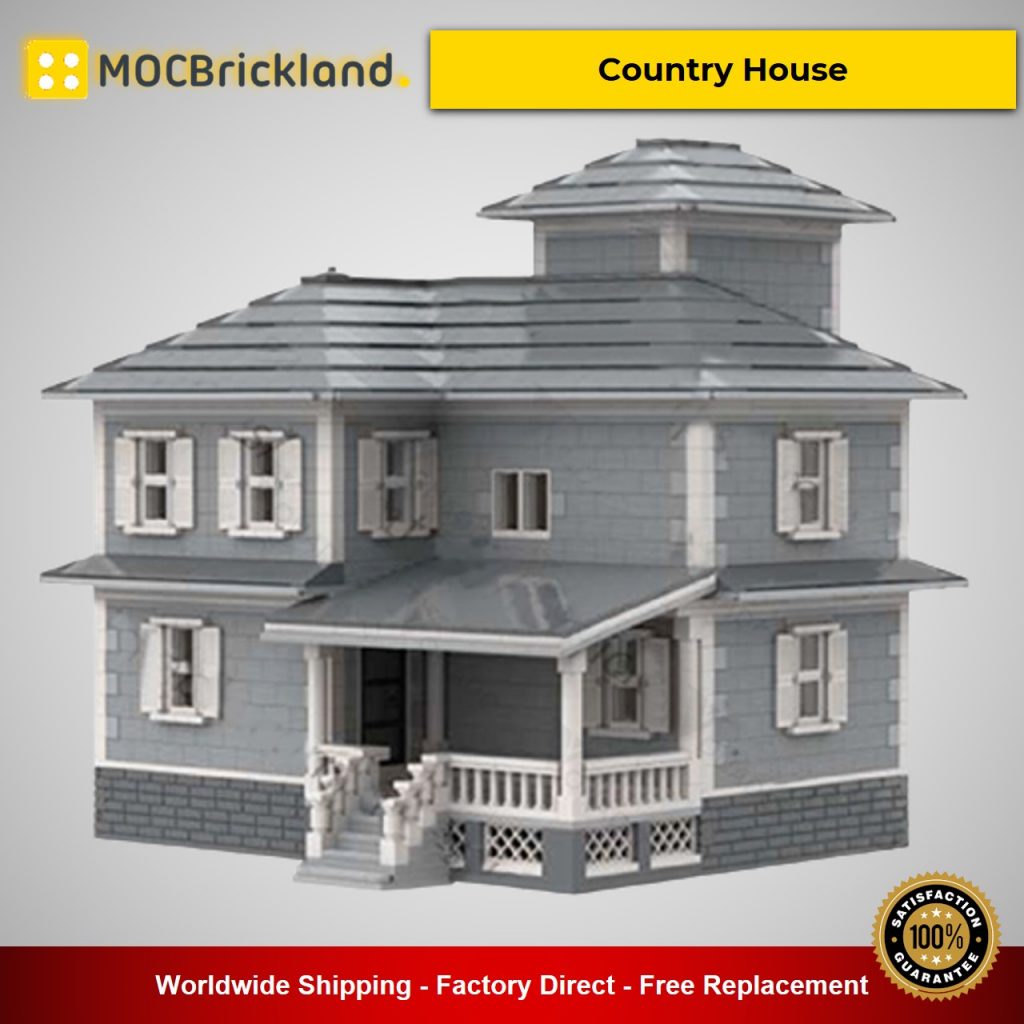 Country House MOC-34209 Modular Buildings Designed By jepaz With 4387 ...