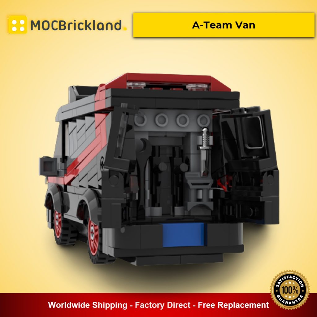 A-Team Van MOC-50493 Technic Designed By Flashback_Bricks With 262 ...