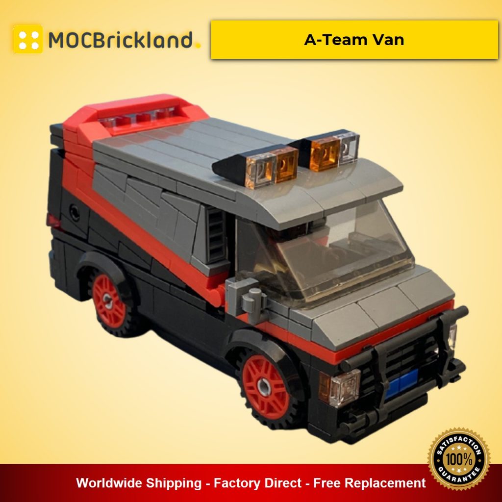 A-Team Van MOC-50493 Technic Designed By Flashback_Bricks With 262 ...