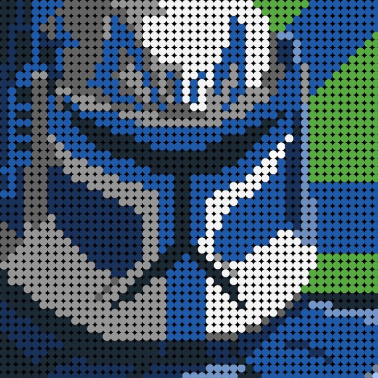 Star Wars Clones Pixel Art Movie MOC-90114 with 2304 Pieces - MOC Brick ...