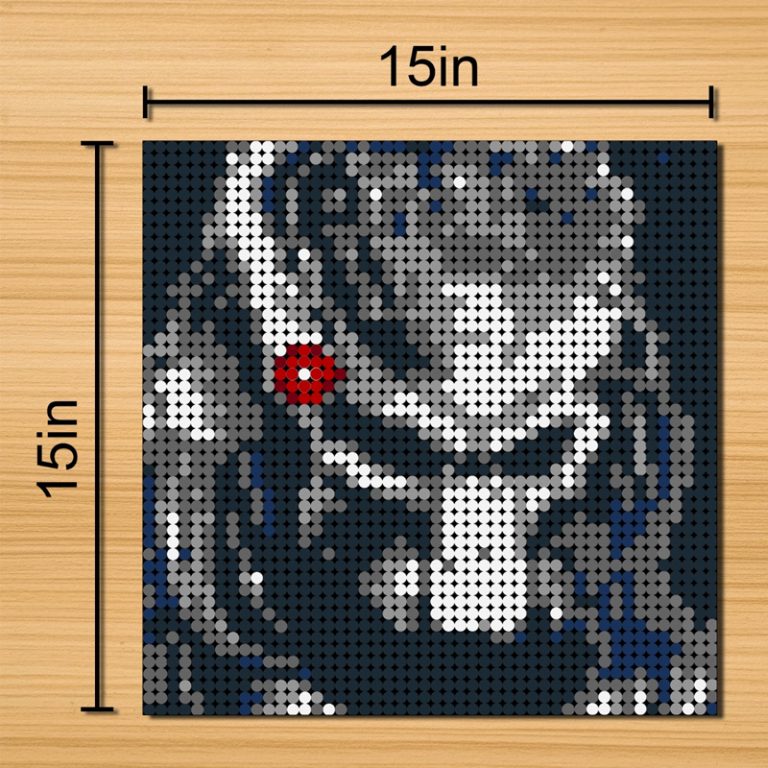 Predator Pixel Art Movie MOC-90126 with 2304 pieces - MOC Brick Land