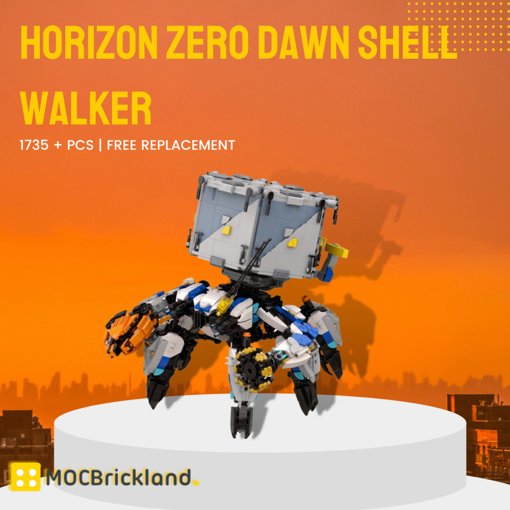 Horizon Zero Dawn Shell Walker Archives - MOC Brick Land