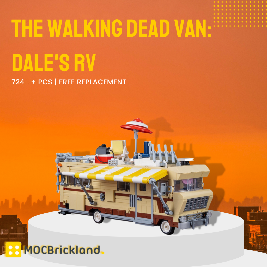 The Walking Dead Van: Dale's RV MOC-89551 Technic With 724 Pieces - MOC ...