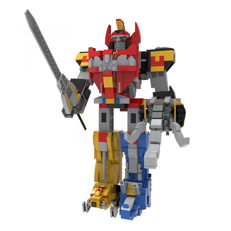 Mighty Morphin Power Rangers MOC-89605 Creator with 1500 Pieces - MOC ...