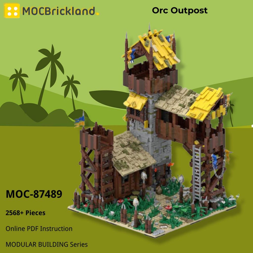 Orc Outpost MODULAR BUILDING MOC-87489 by povladimir with 2568 pieces ...