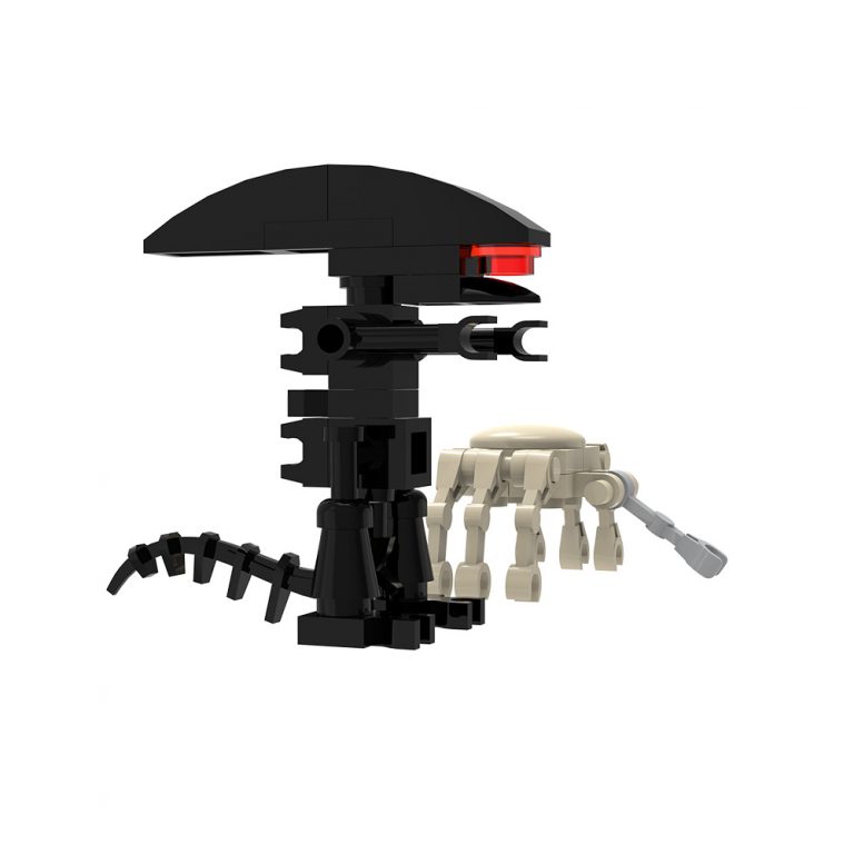 Alien Xenomorph and Facehugger MOVIE MOC-89832 WITH 33 PIECES - MOC ...