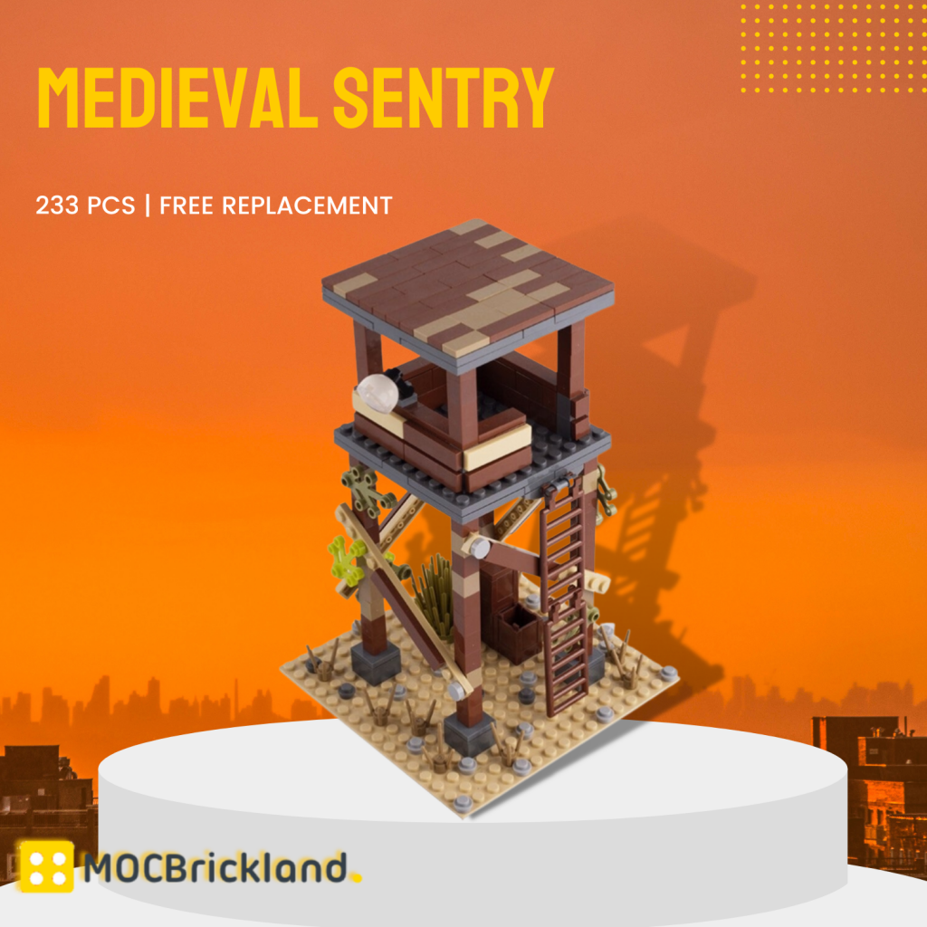 Medieval Sentry MOC-89534 Creator With 233PCS - MOC Brick Land