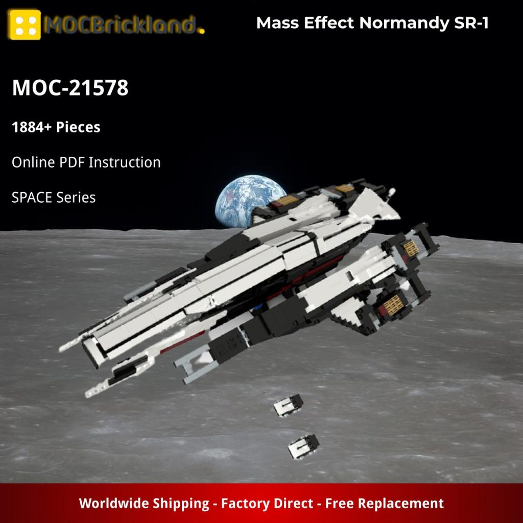 Mass Effect Normandy SR-1 SPACE MOC-21578 by ElijahLittle WITH 1884 ...