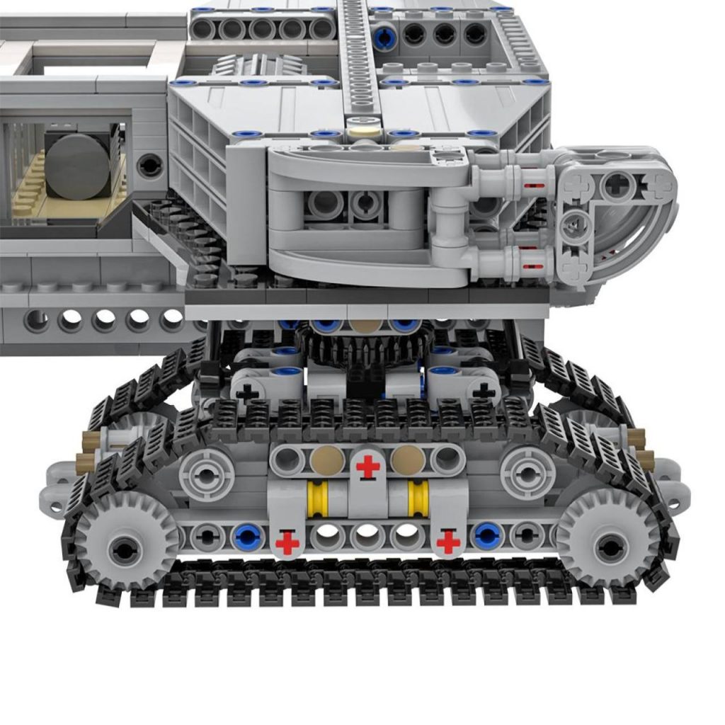 Crawler-Transporter for NASA Saturn-V Launch Umbilical Tower or Space ...