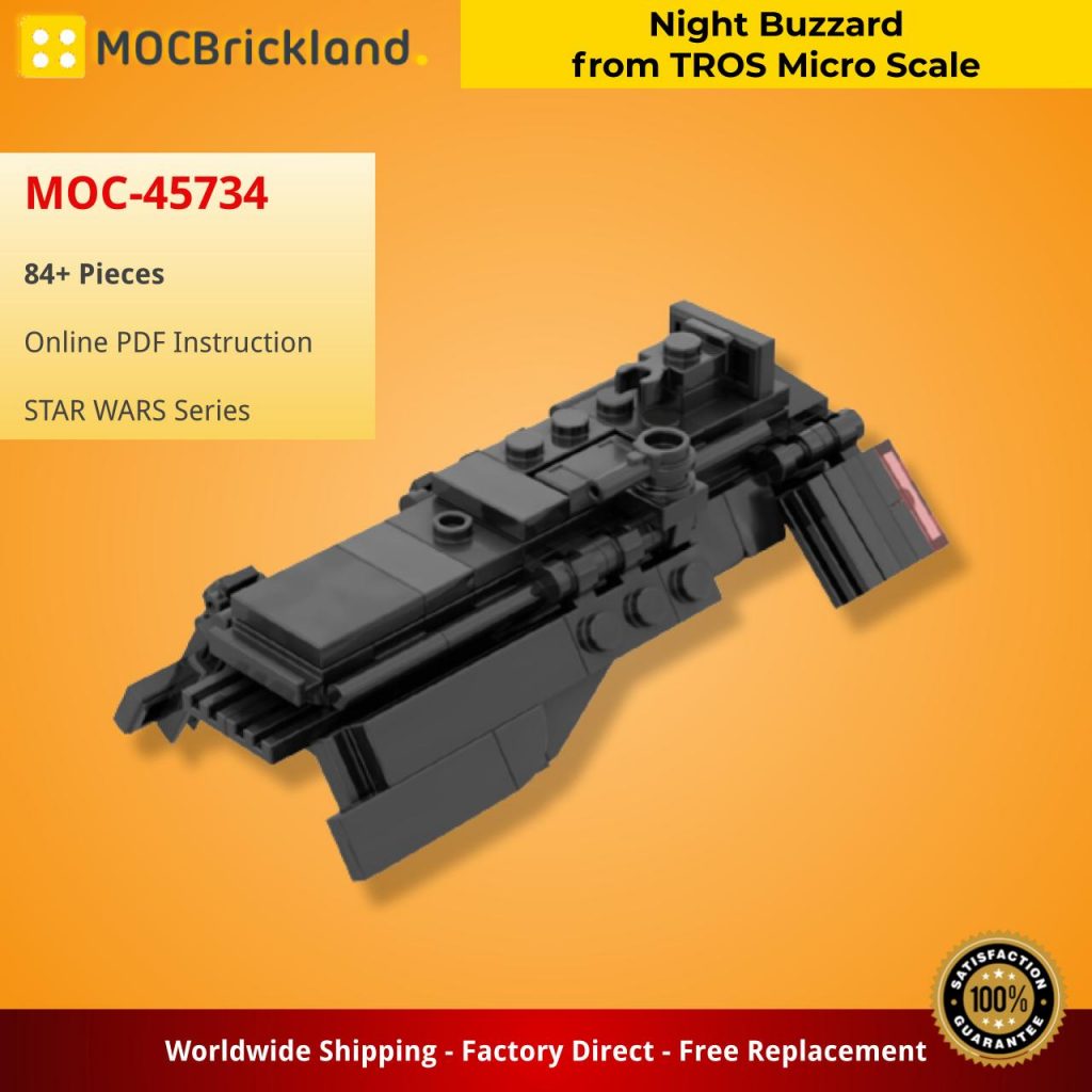 Night Buzzard from TROS Micro Scale STAR WARS MOC-45734 by ...