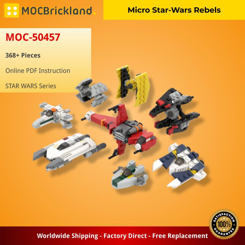 Micro Star-Wars Rebels STAR WARS MOC-50457 by ron_mcphatty WITH 368 ...
