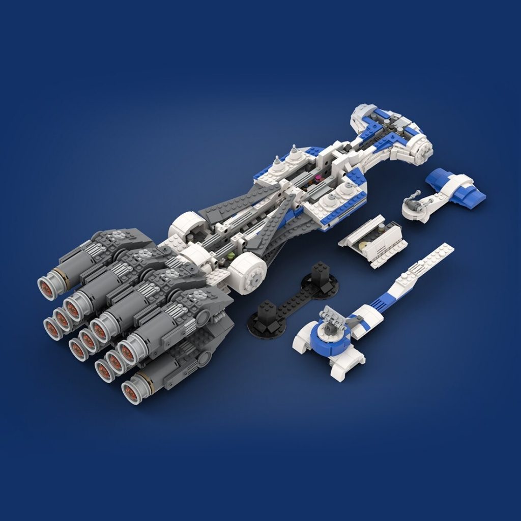 Micro Blockade Runners Tantive IV & Liberator STAR WARS MOC-73874 by ...