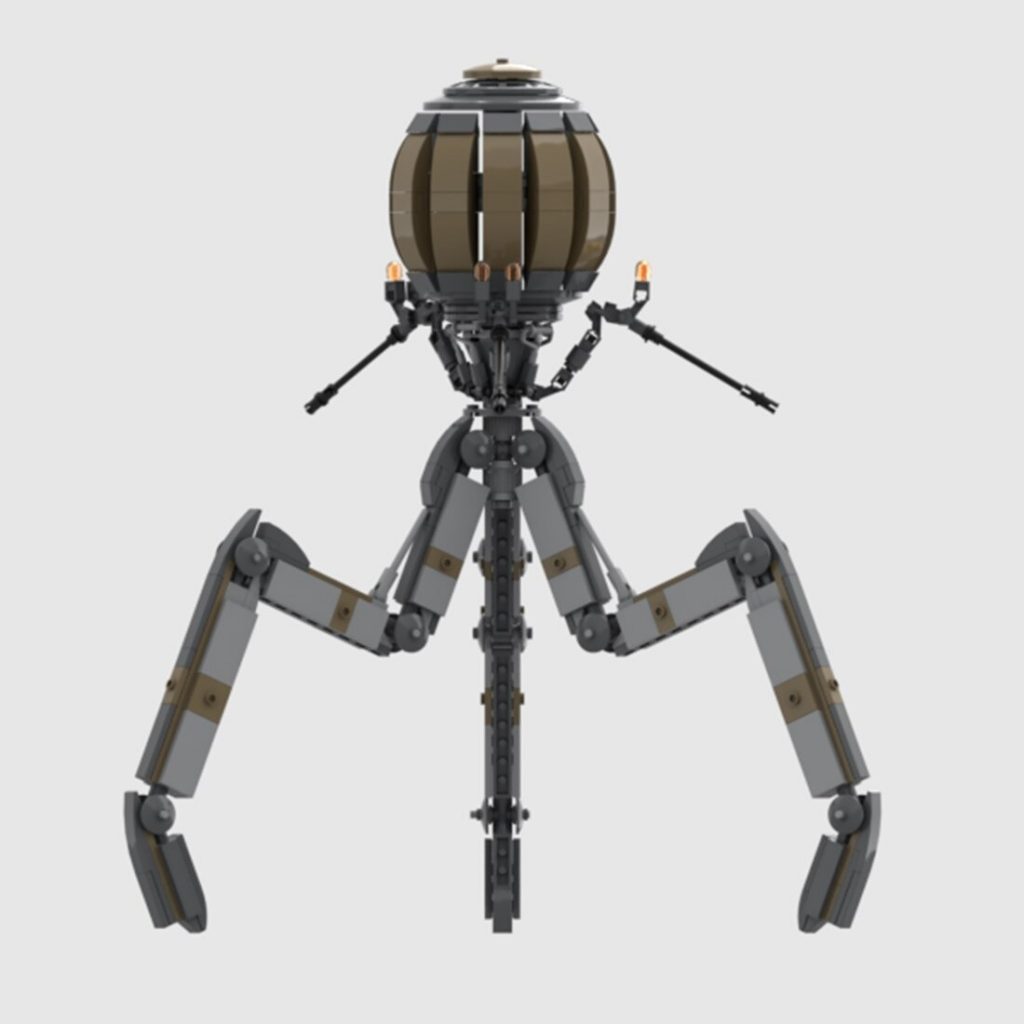 Octuptarra Magna Tri-Droid STAR WARS MOC-86588 by Brick_boss_pdf WITH ...