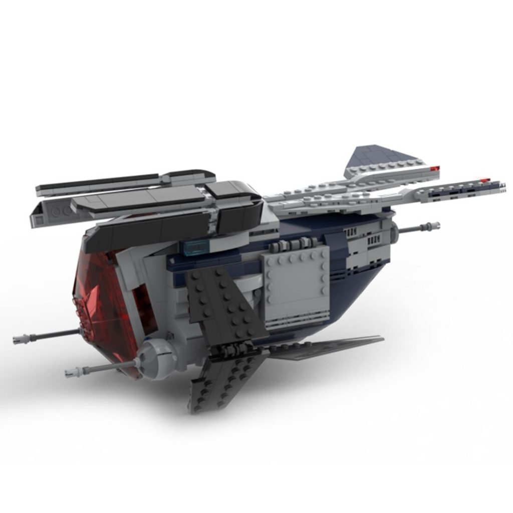 Clone Police Gunship LAAT/LE STAR WARS MOC-88381 by Brick_boss_pdf WITH ...