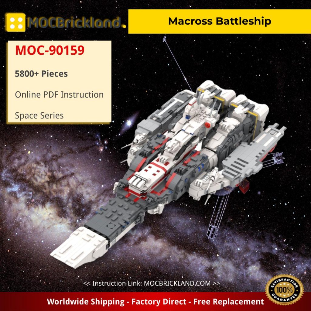 Macross Battleship Space MOC-90159 WITH 5800 PIECES - MOC Brick Land