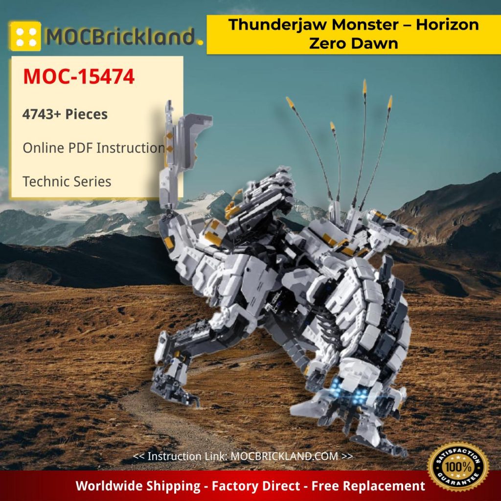 MOC 14898 The Iron Giant with 818 Pieces - MOC Brick Land