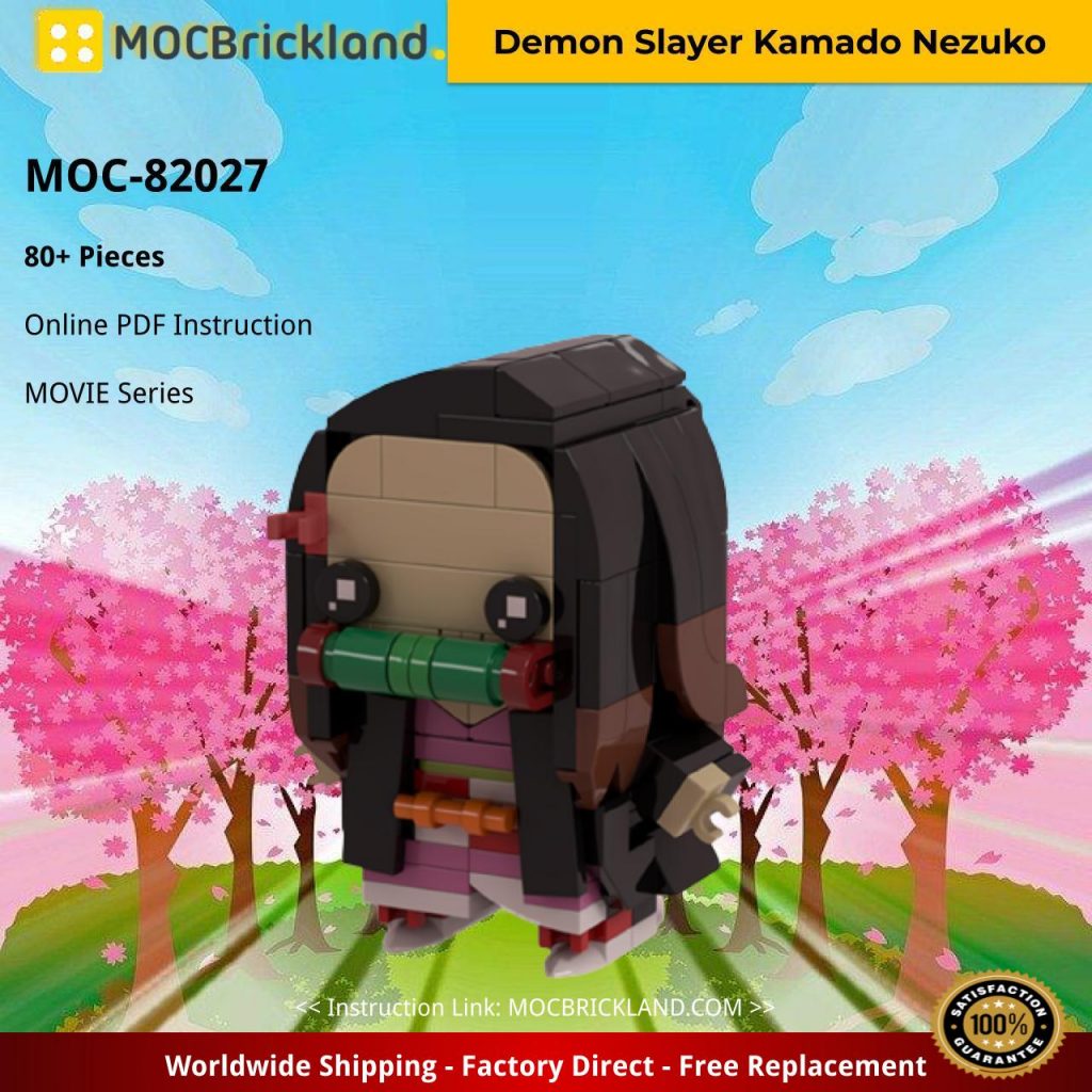 Demon Slayer Kamado Nezuko MOVIE MOC-82027 by Legomania_Josh with 80 ...