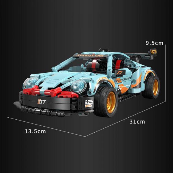 Remote Control GT911 Racing Car XINGBAO 21011 Technic with 812 Pieces ...