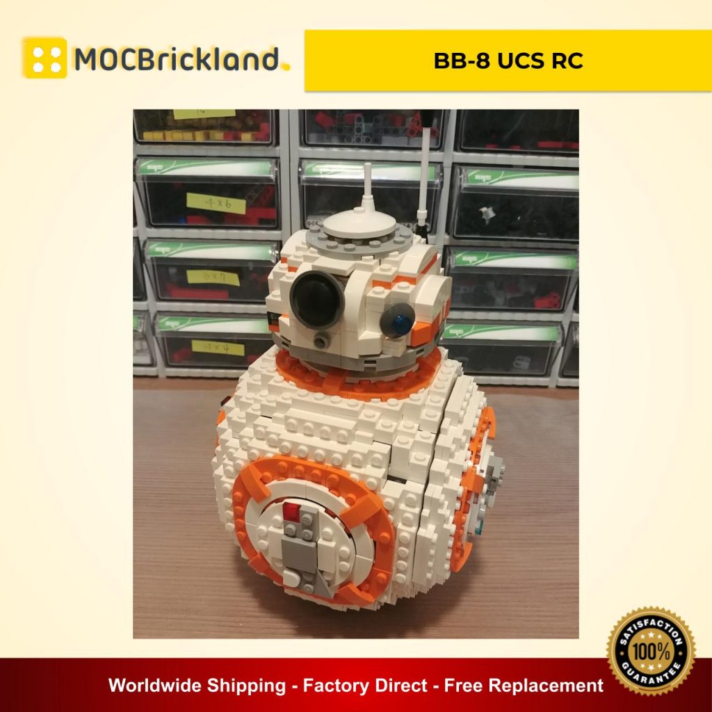 BB-8 UCS RC MOC 11416 Star Wars Compatible With LEGO 75187 Designed By ...