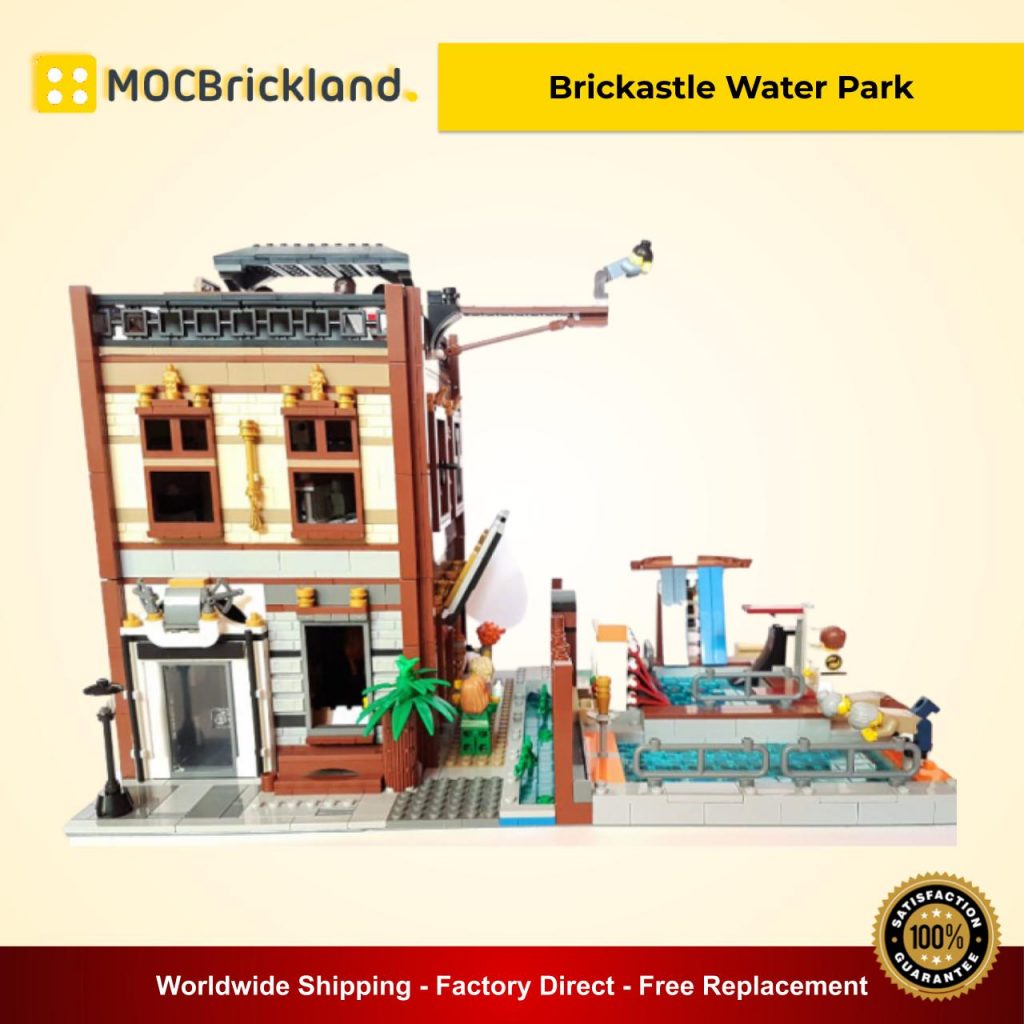 Brickastle Water Park MOC 19001 Modular Building Alternative LEGO 70657 ...