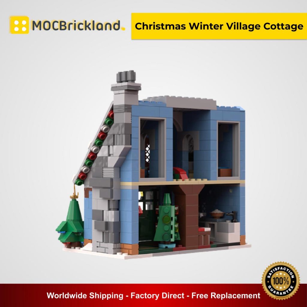 Winter Village Classic Car MOC 17019 City Designed By Brickmonster With ...