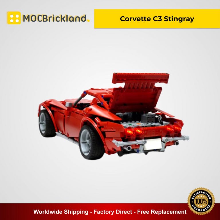 Corvette C3 Stingray MOC 1757 Technic Designed By Madoca1977 With 1184 ...