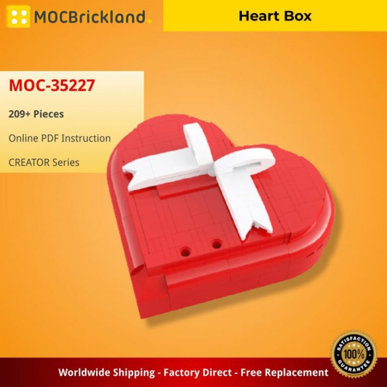 MOCBRICKLAND MOC-35227 Heart Box Archives - MOC Brick Land