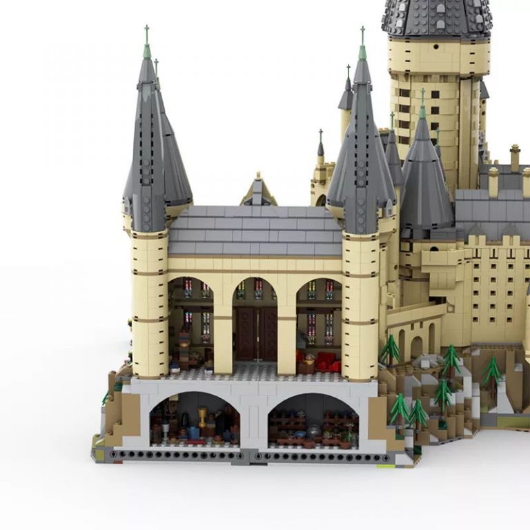 Hogwart’s Castle (71043) Epic Extension C4195 Movie MOC-30884 with 6483 ...