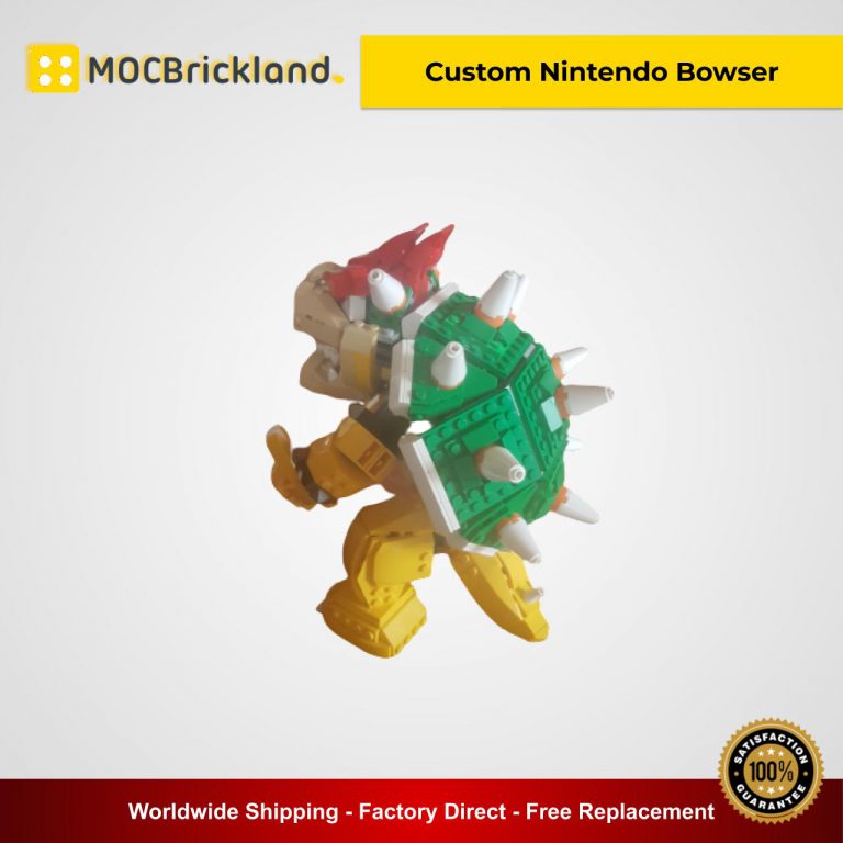 Custom Nintendo Bowser MOC 12349 Creator Designed By Buildbetterbricks ...