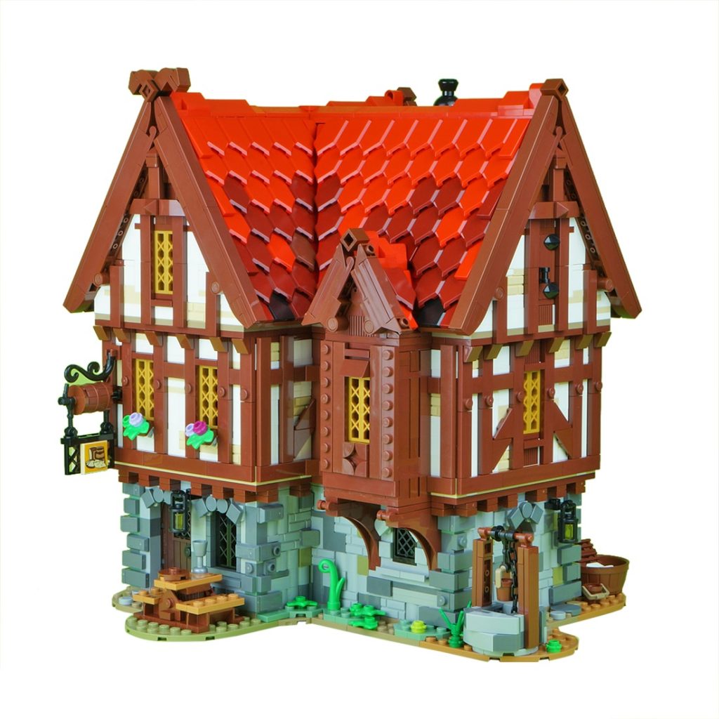 Medieval Tavern Modular Building MOC-72838 by Versteinert with 2951 ...