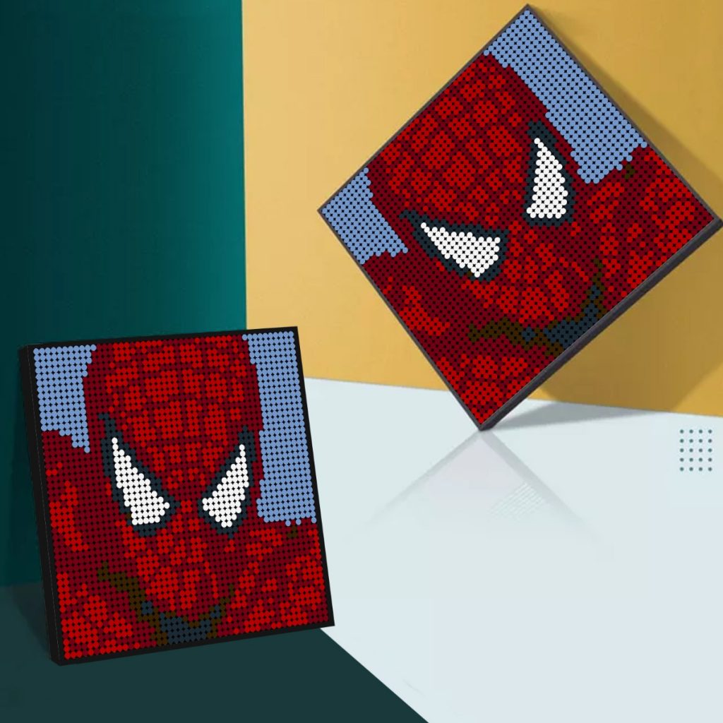 Spiderman Pixel Art Movie MOC-90148 WITH 2304 PIECES - MOC Brick Land