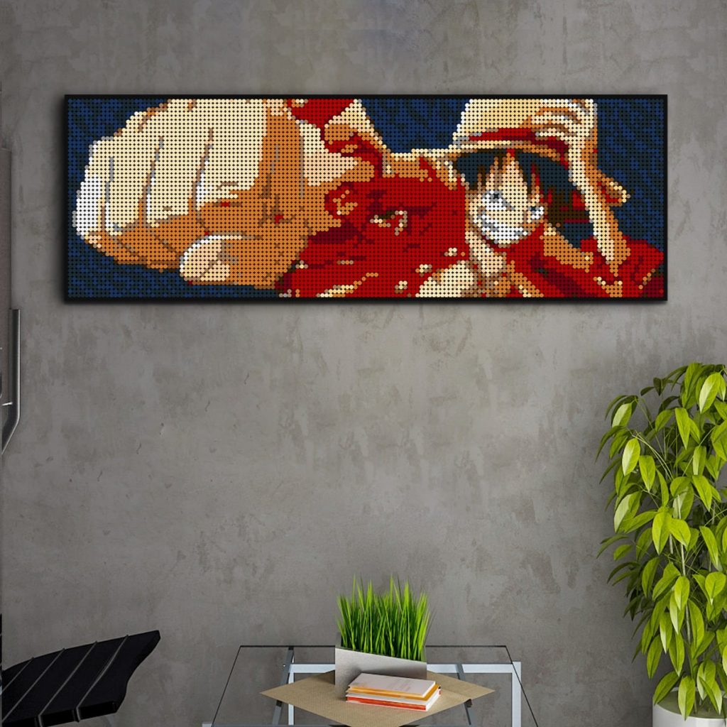 Luffy Pixel Art Movie MOC-90171 Archives - MOC Brick Land