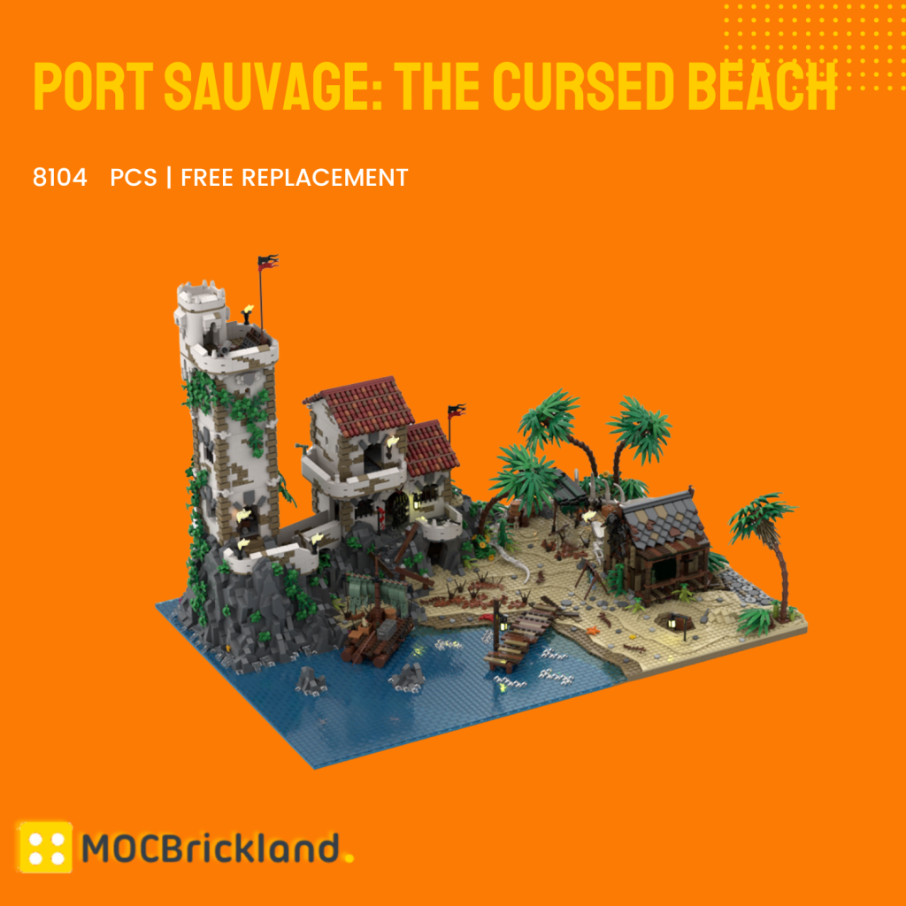 Port Sauvage: The Cursed Beach MOC-117472 Creator With 8104 Pieces ...