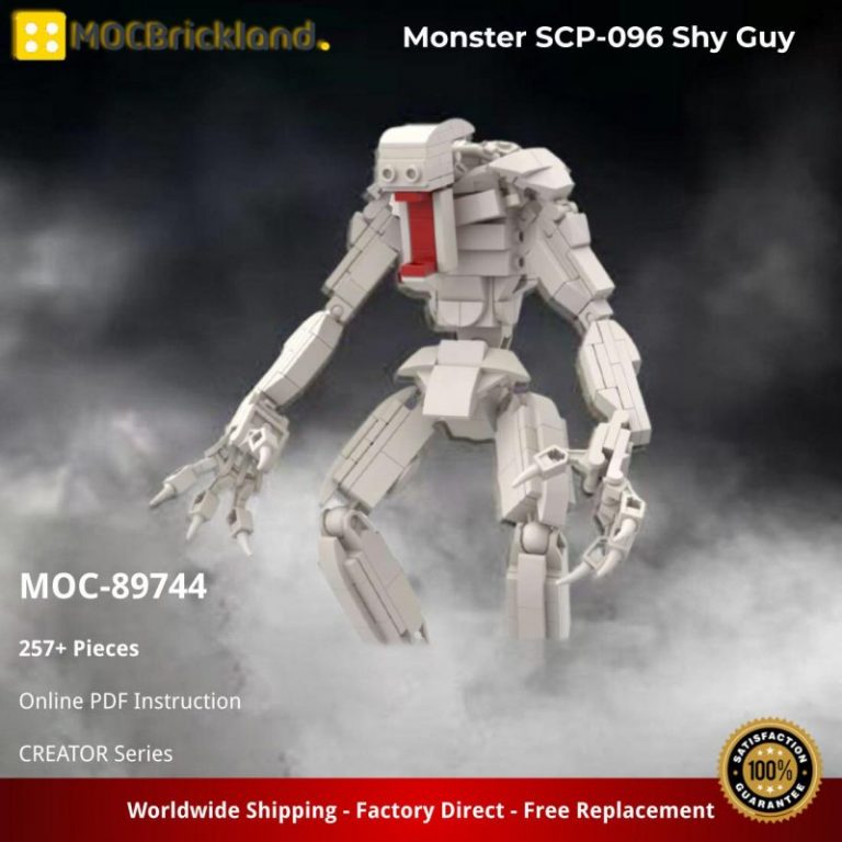 Monster SCP-096 Shy Guy Creator MOC-89744 with 257 pieces - MOC Brick Land