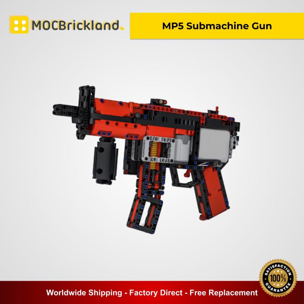 MP5 Submachine Gun MOC 29369 Military Designed By LForces With 642 ...