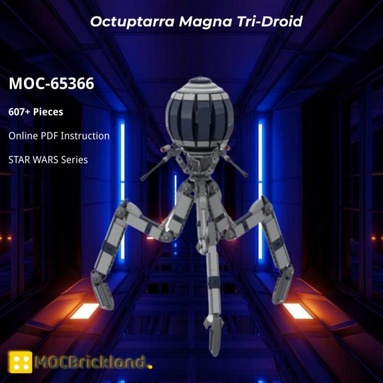 Octuptarra Magna Tri-Droid Star Wars MOC-65366 with 607 pieces - MOC ...