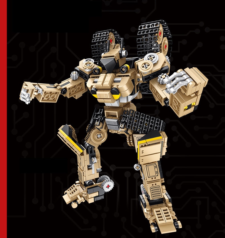 Super Deformation：M1A2 Main Battle Tank Military PANLOSBRICK 621020 ...