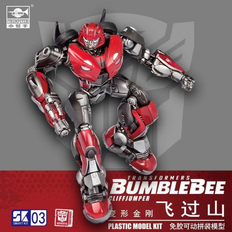 Transformers Bumblebee Autobot Cliffjumper In Red TRUMPETER 08118 Movie ...