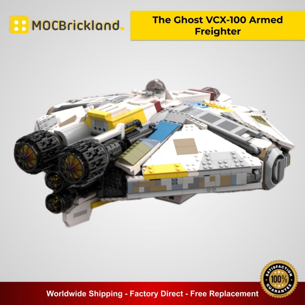 The Ghost VCX-100 Armed Freighter Star Wars MOC-37032 Designed By ...