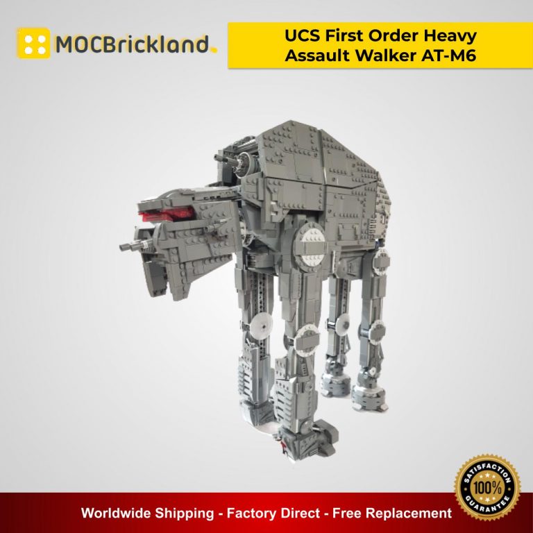 UCS First Order Heavy Assault Walker AT-M6 MOC 14910 Star Wars Designed ...