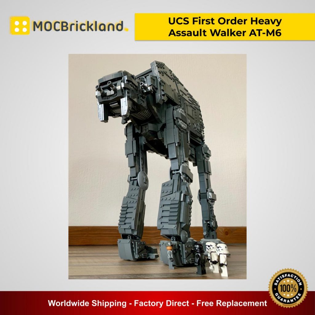 UCS First Order Heavy Assault Walker AT-M6 MOC 14910 Star Wars Designed ...