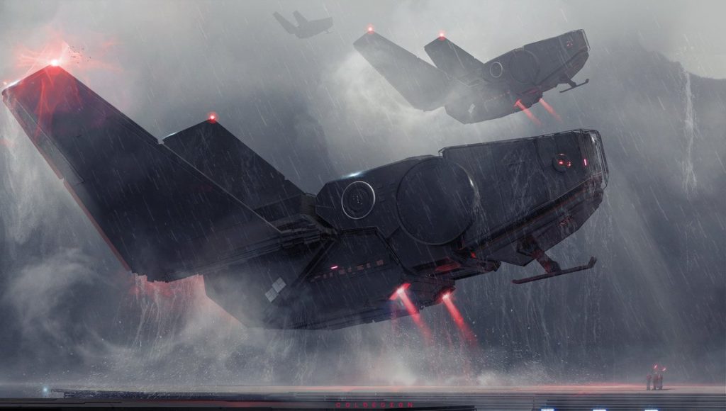 Zeta Class Shuttle SW-0608 Star Wars MOC-26523 Designed By Renegade369 ...